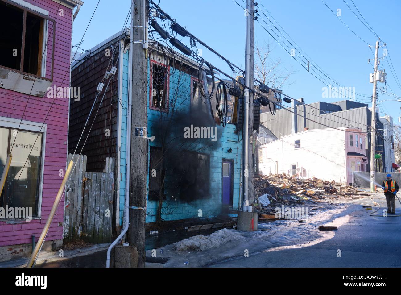Halifax, Nova Scotia, Canada. March 3rd, 2025. Traditional colourful ...