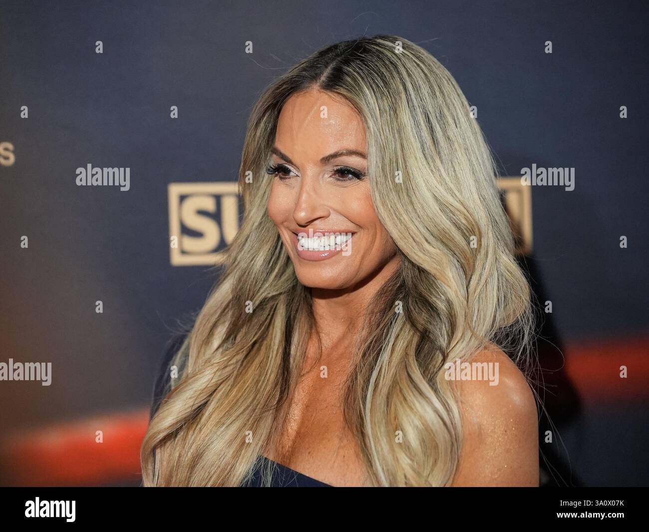 Trish Stratus attends the ''Queen of the Ring'' New York premiere at ...