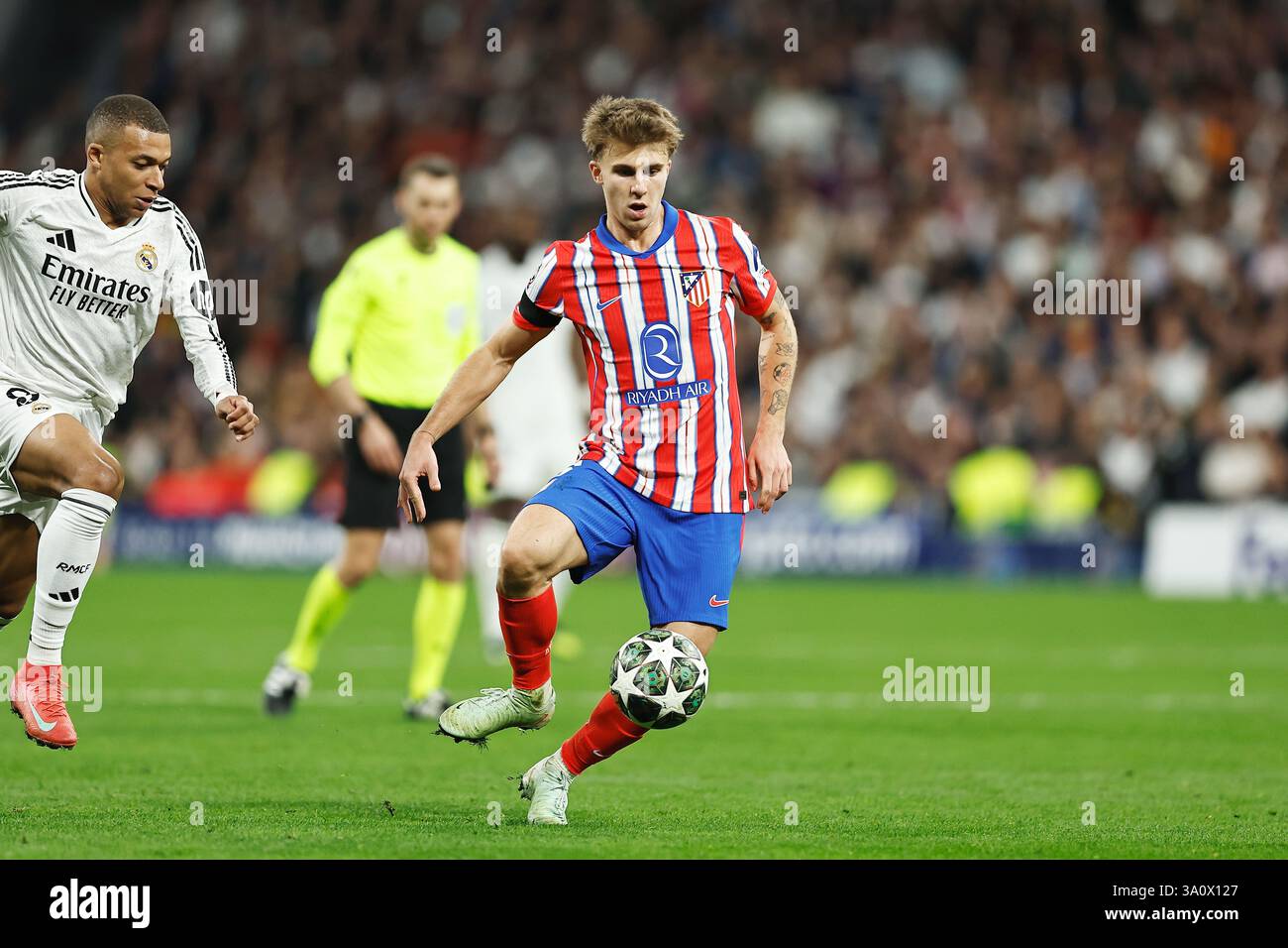 Madrid, Spain. 4th Mar, 2025. Pablo Barrios (Atletico) Football/Soccer ...