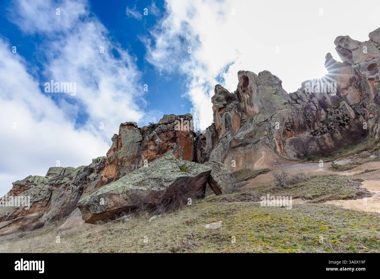 Midas Monument of Ancient Midas City in Yazilikaya, Eskisehir, Turkey ...