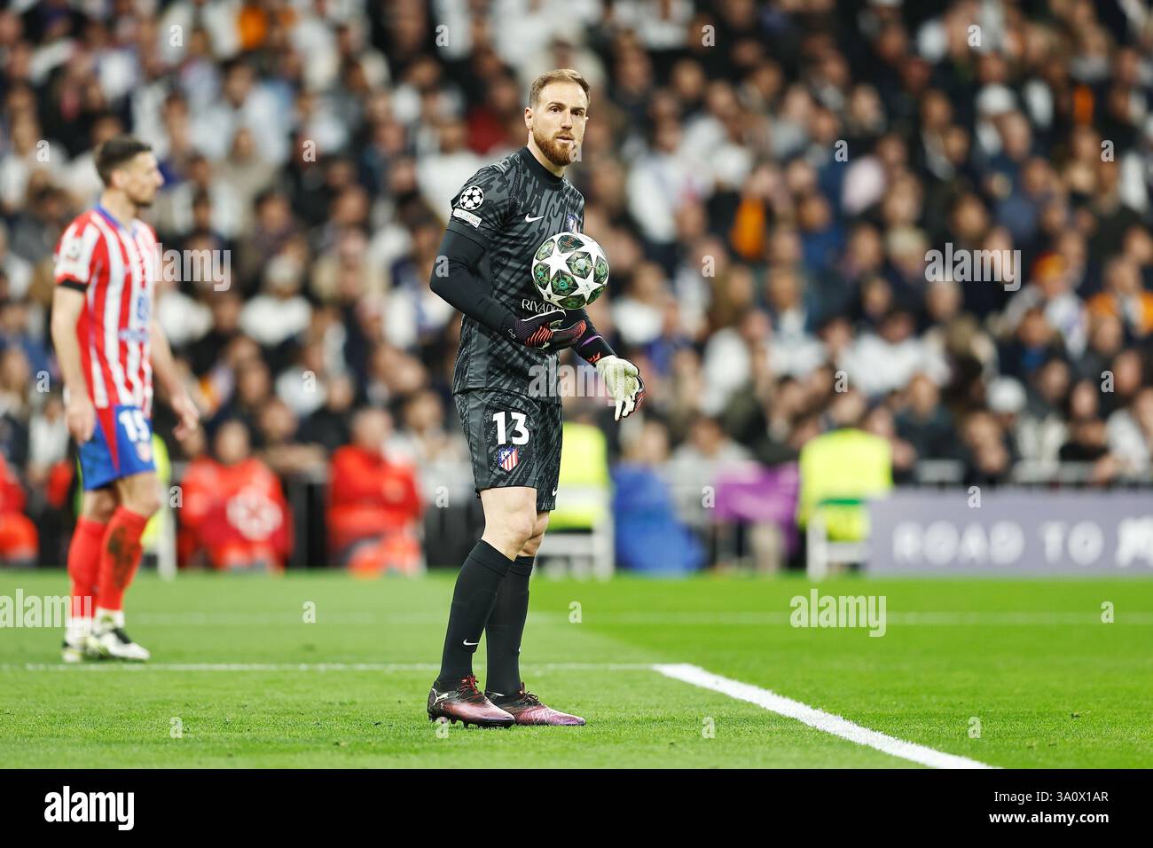 Madrid, Spain. 4th Mar, 2025. Jan Oblak (Atletico) Football/Soccer : "UEFA Champions League ...