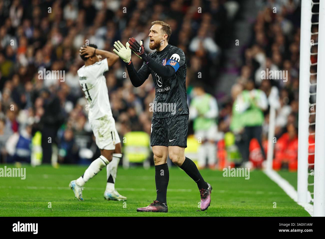 Madrid, Spain. 4th Mar, 2025. Jan Oblak (Atletico) Football/Soccer : "UEFA Champions League ...