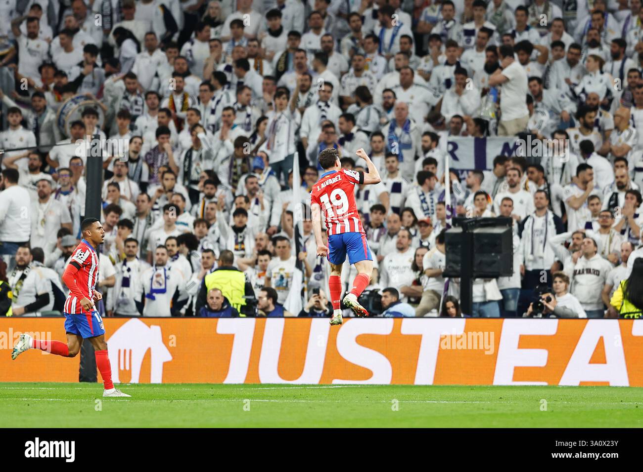 Madrid, Spain. 4th Mar, 2025. Julian Alvarez (Atletico) Football/Soccer ...