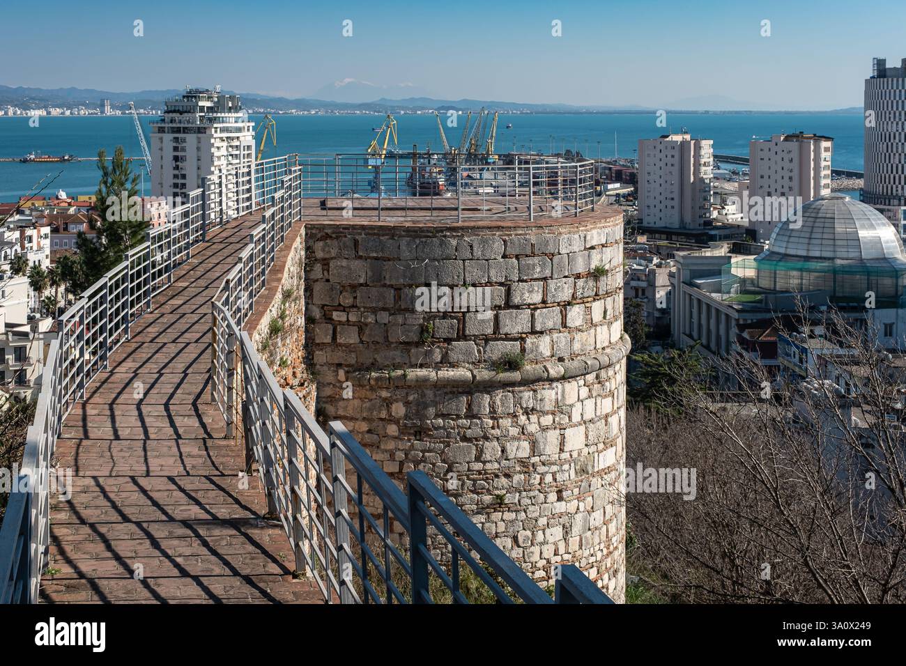 Durres balcony scenic spot hi-res stock photography and images - Alamy