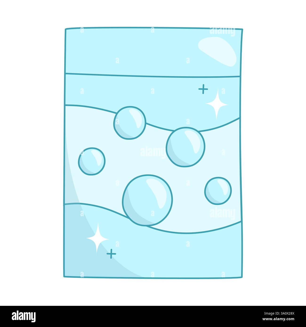 Washing machine laundry suds Stock Vector Images - Alamy
