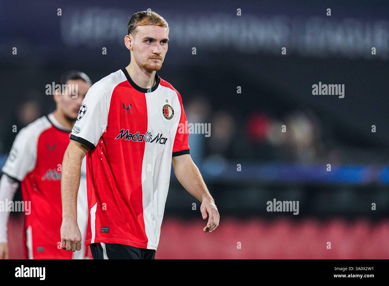 ROTTERDAM, NETHERLANDS - MARCH 5: Thomas Beelen of Feyenoord ...