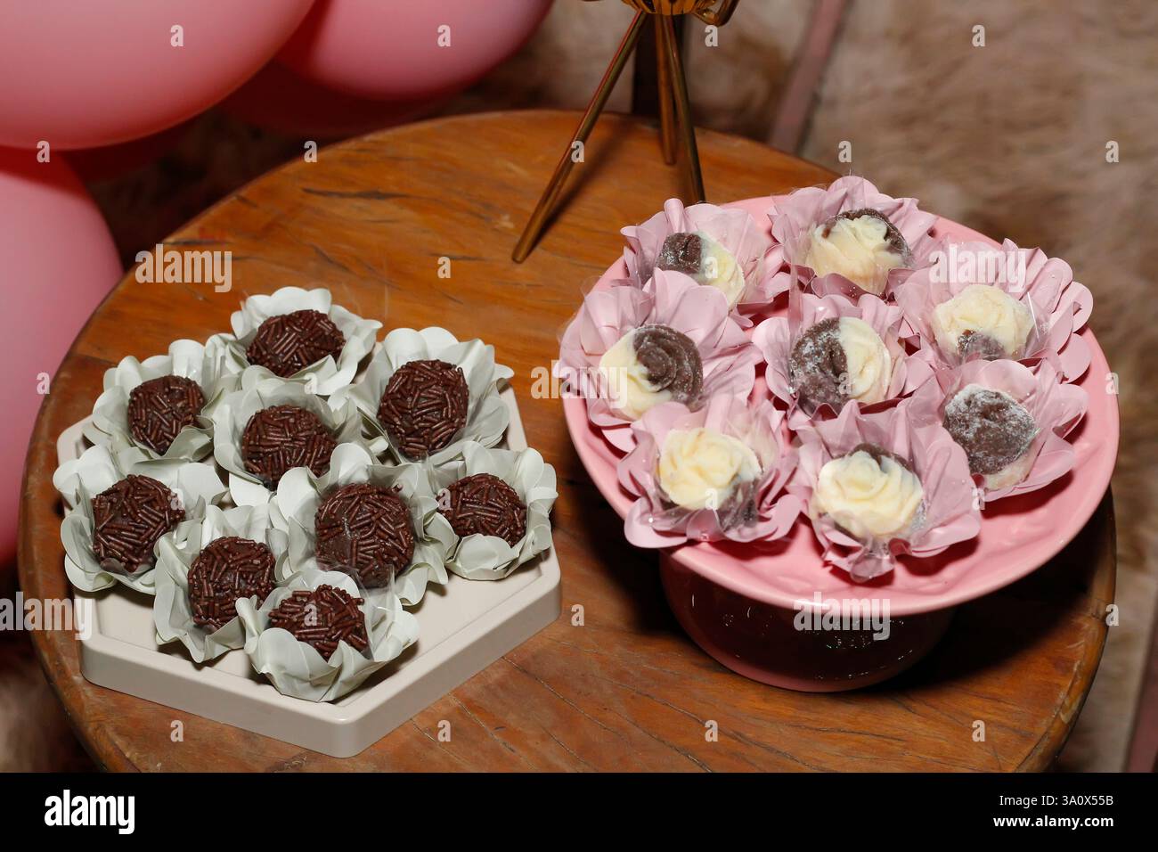 Delicious Party Candy, Celebration Candy, Reception Food, Brigadeiro ...
