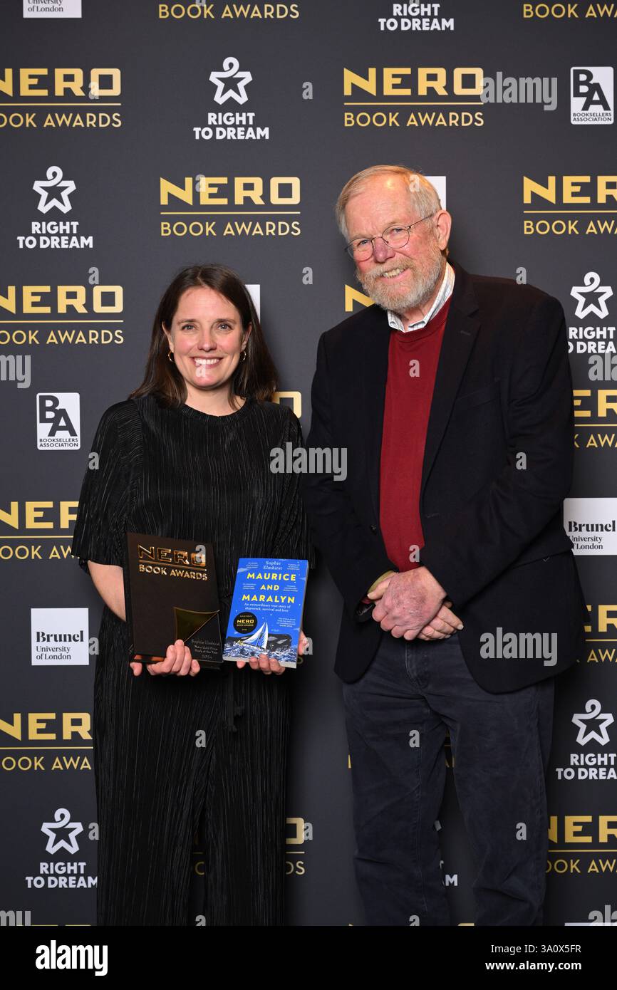 EDITORIAL USE ONLY Sophie Elmhirst is announced winner of the 2024 Nero ...