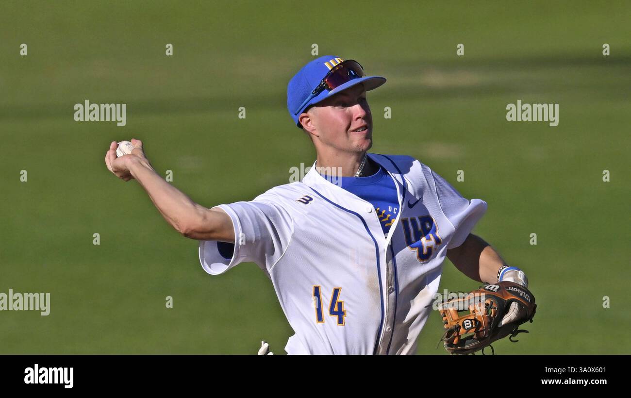 UC Riverside's Tyler Gordon (14) during an NCAA baseball game on Friday ...