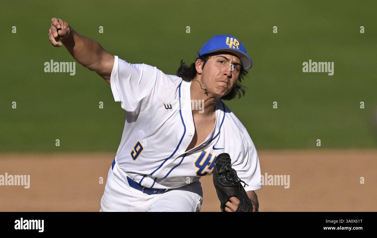 UC Riverside's pitcher Joshua Torres (9) during an NCAA baseball game ...