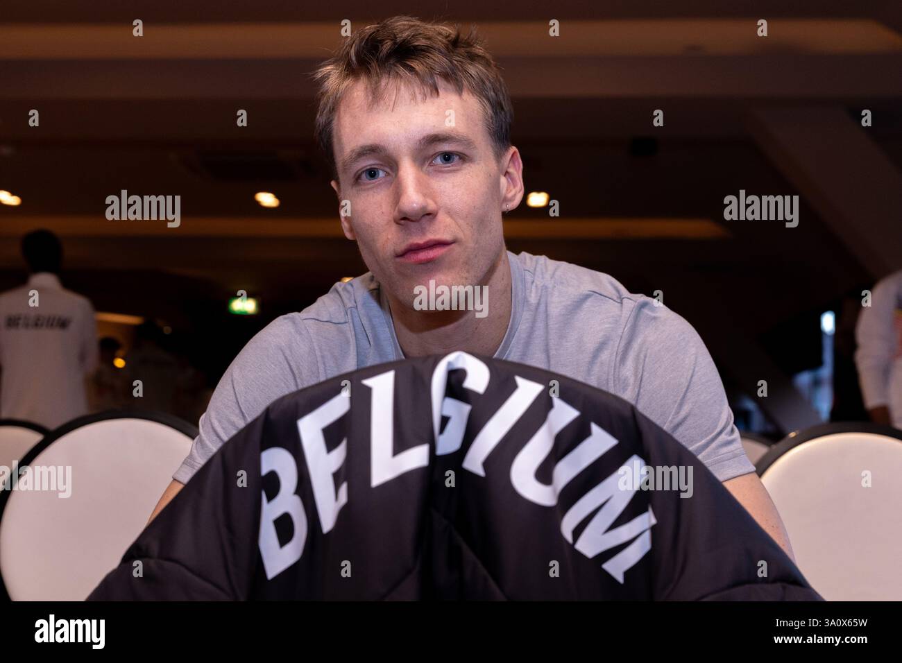 APELDOORN, - MARCH 5: Julien Watrin of Belgium on March 5, 2025 in ...