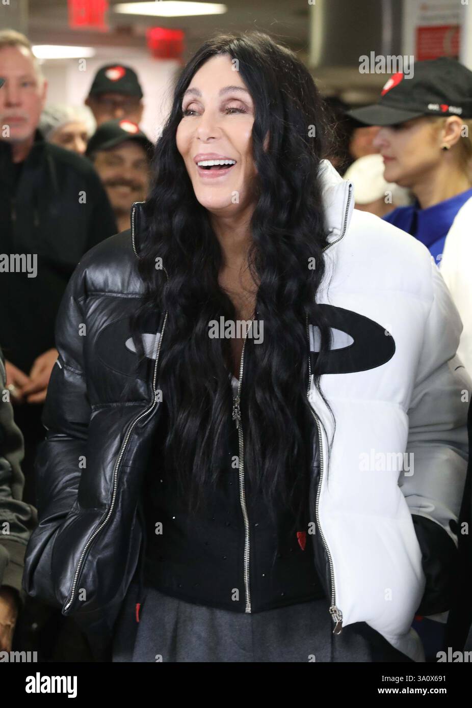 March 5, 2025, New York, New York, USA: Singer, actress CHER seen ...