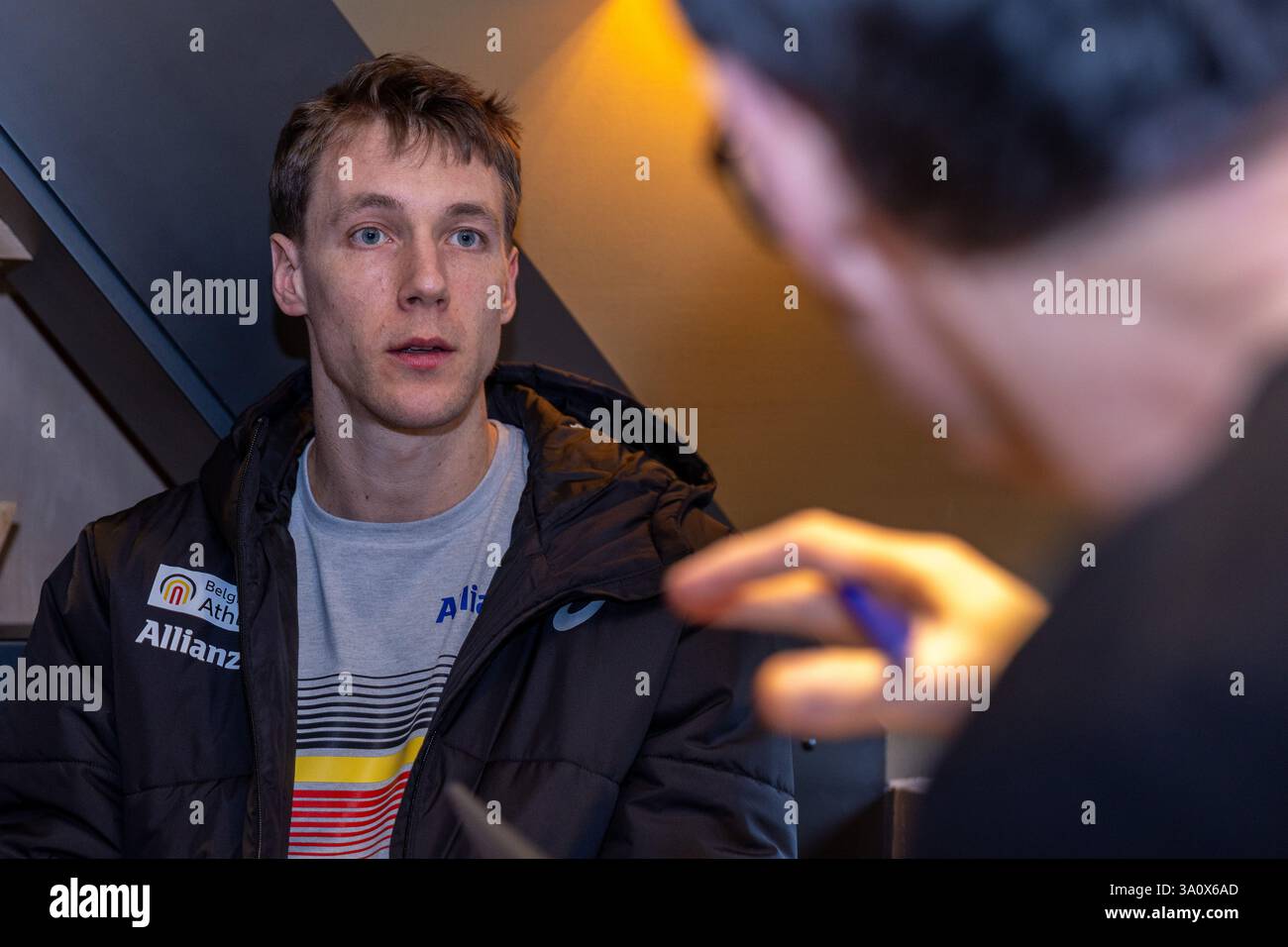 APELDOORN, - MARCH 5: Julien Watrin of Belgium on March 5, 2025 in ...