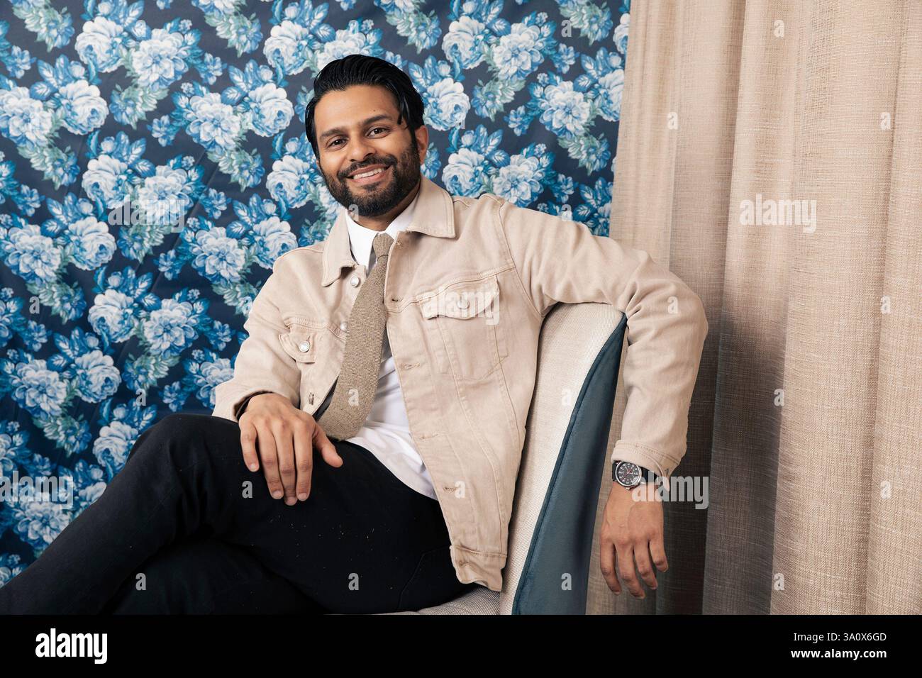 Asif Ali poses for a portrait to promote "Deli Boys" on Tuesday, Feb ...