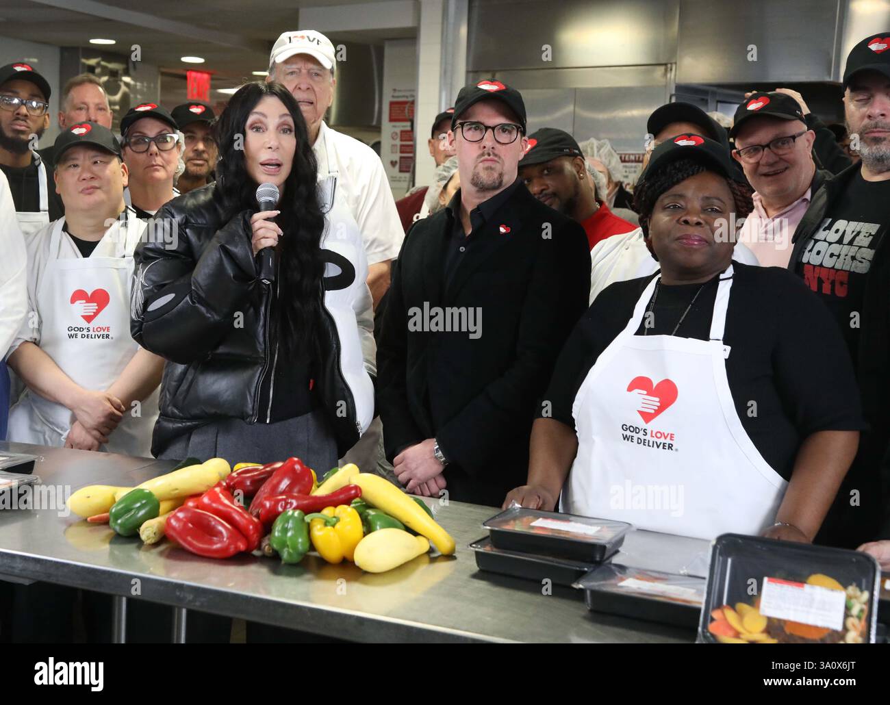 March 5, 2025, New York, New York, USA: Singer, actress CHER and ...