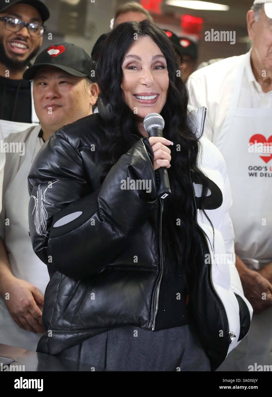 March 5, 2025, New York, New York, USA: Singer, actress CHER seen ...