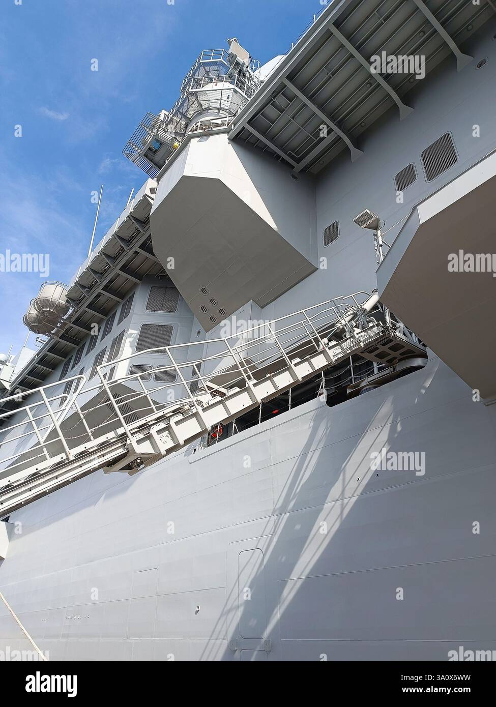 The multipurpose amphibious unit Nave Trieste, designed to support ...