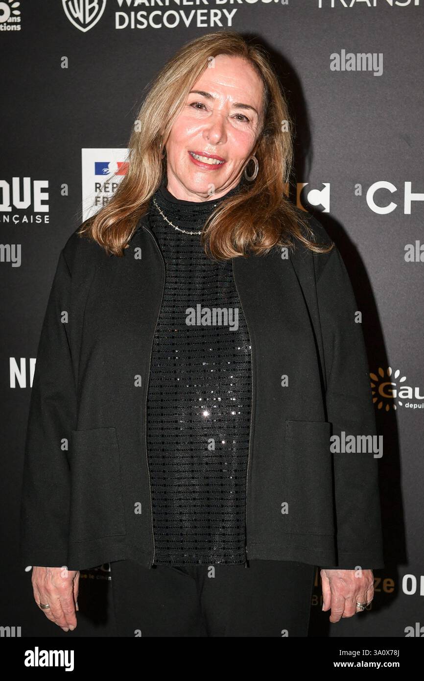 Paris, France. 05th Mar, 2025. American film director Susan Seidelman ...