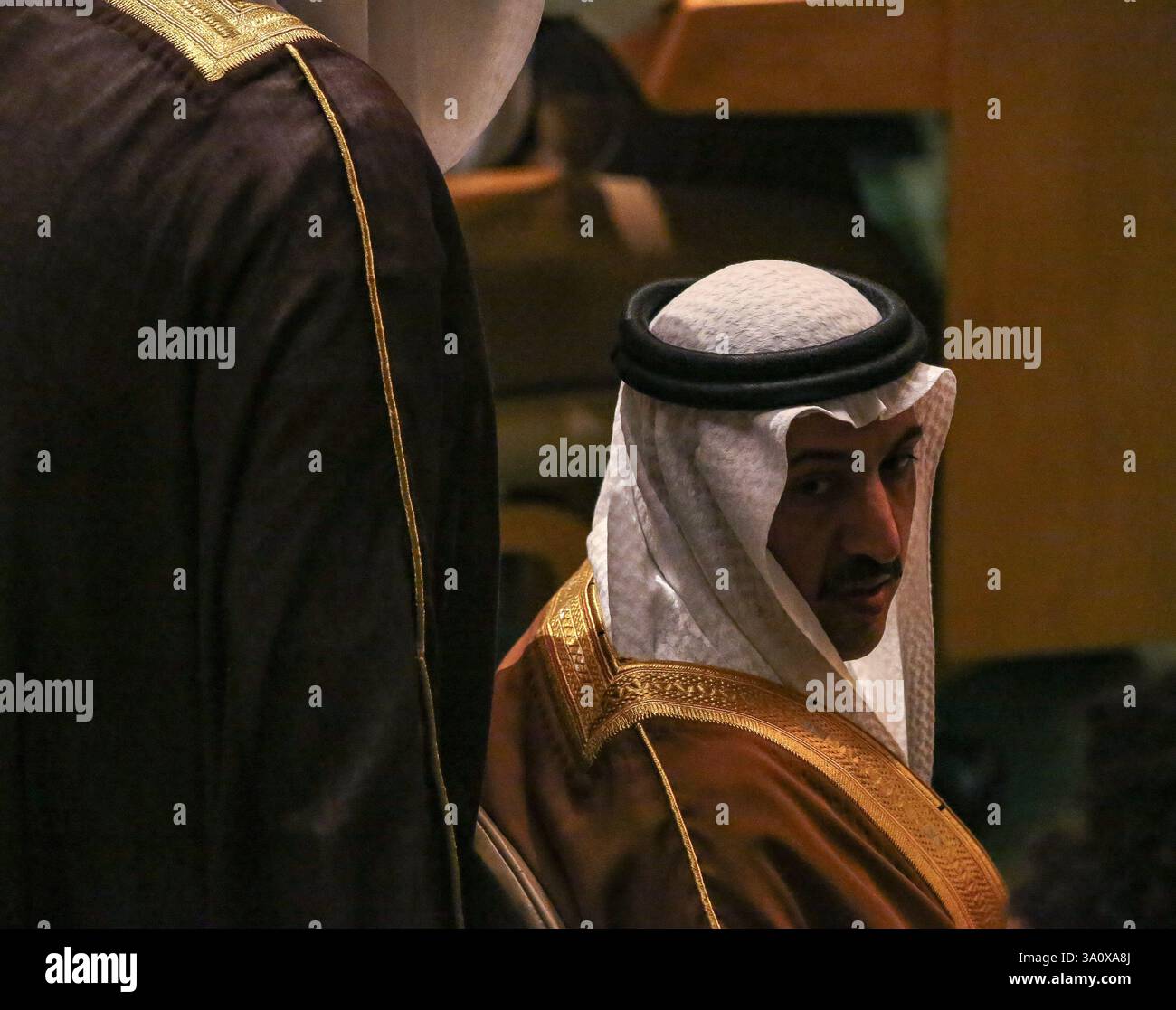 New York, New York, USA. 5th Mar, 2025. SHAIKH ABDULLAH BIN AHMED AL ...