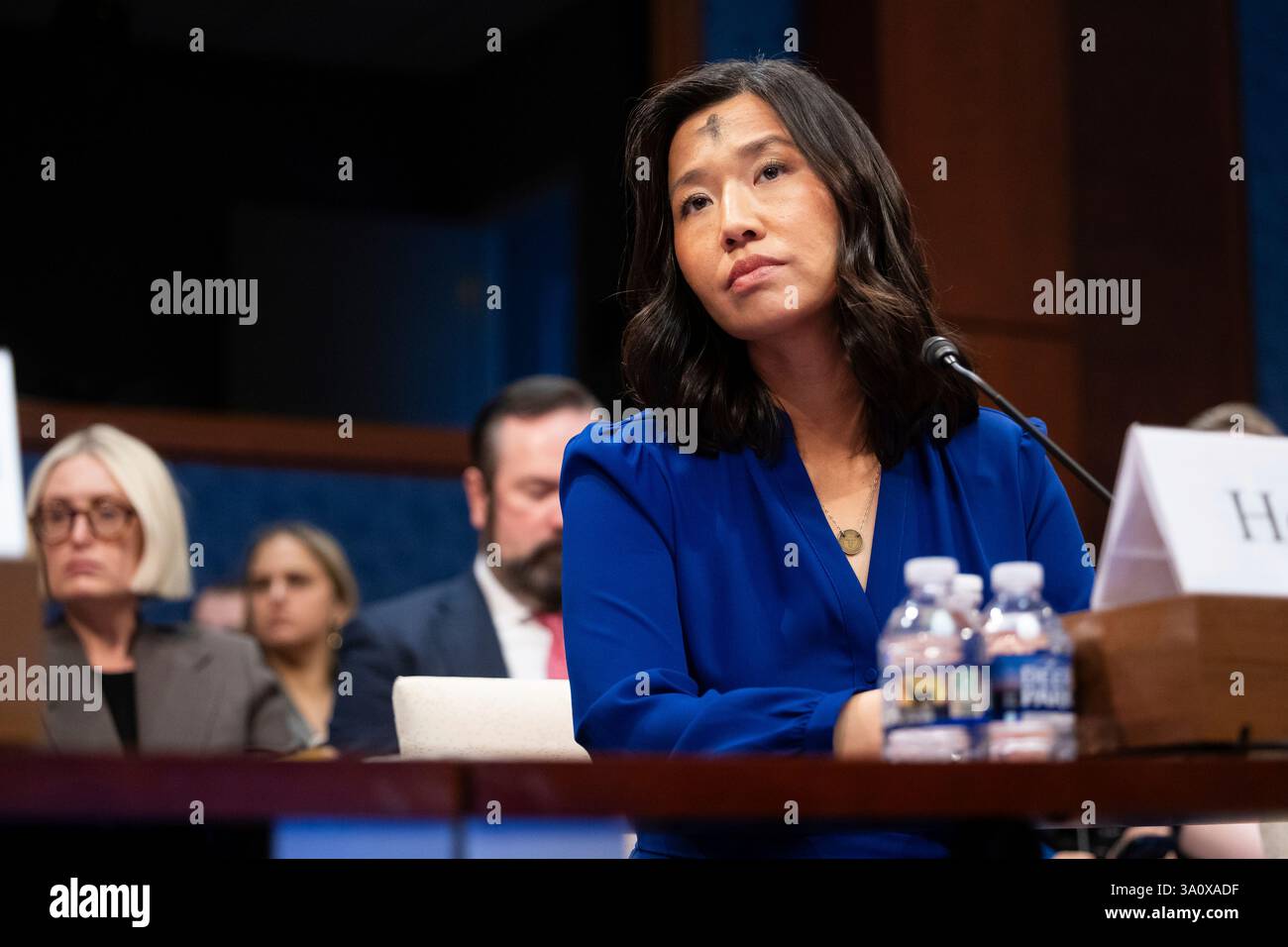 Boston Mayor Michelle Wu testifies during a House Oversight and ...