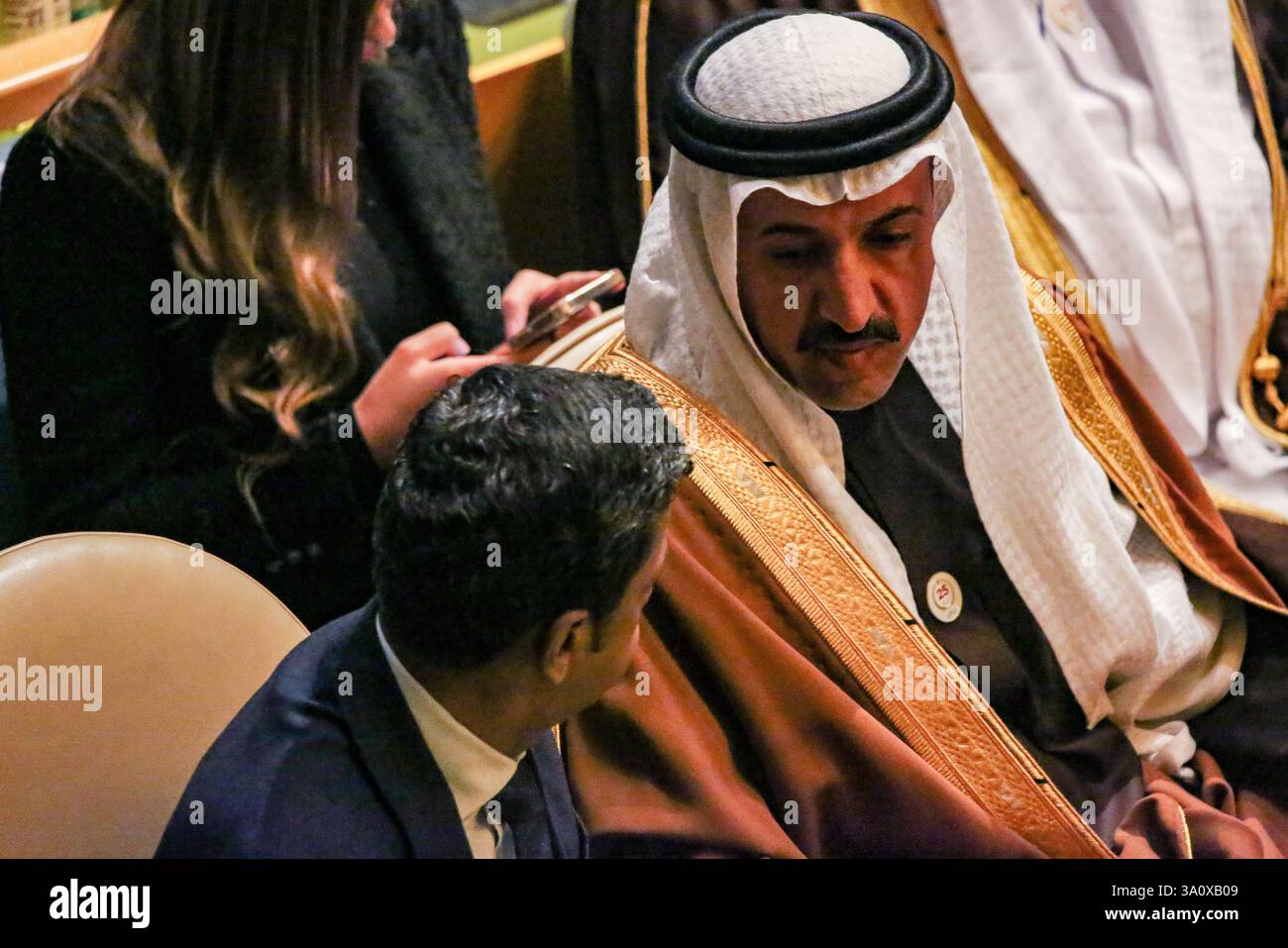 New York, New York, USA. 5th Mar, 2025. SHAIKH ABDULLAH BIN AHMED AL ...