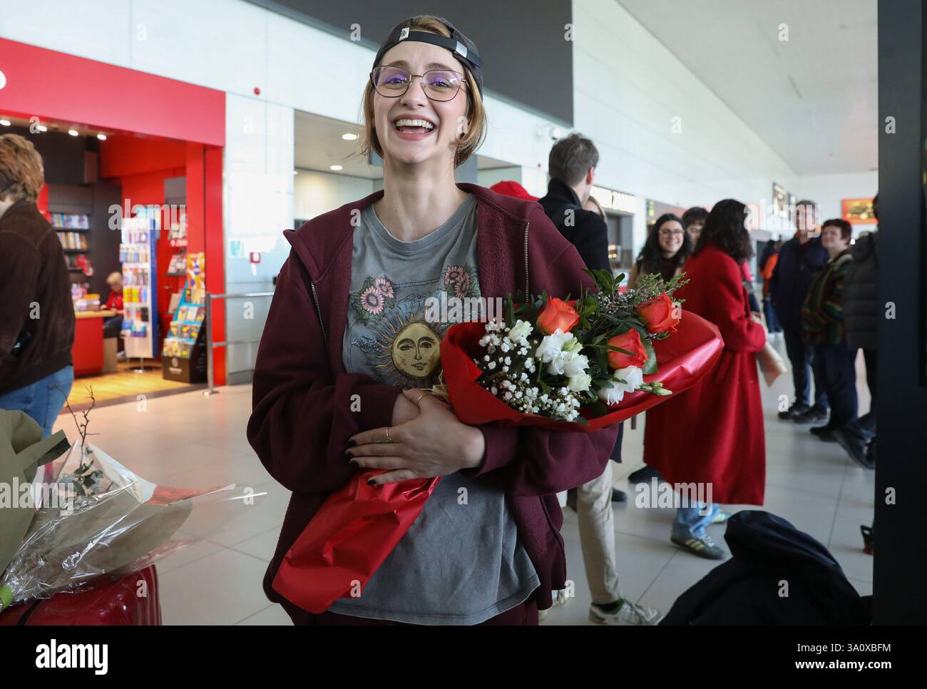 Zagreb, Croatia. 05th Mar, 2025. The crew of the film "The Man Who ...