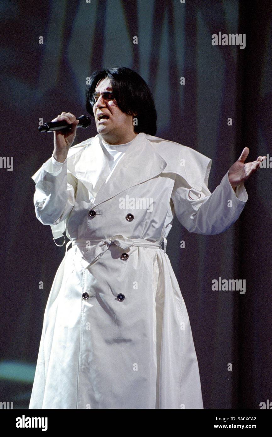 Milan Italy 22/06/1999: Renato Zero,Italian singer,during the Live ...