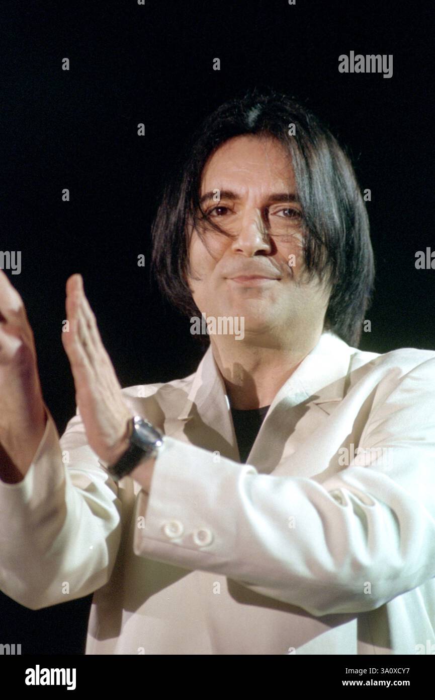 Padova Italy 22/06/1999: Renato Zero,Italian singer,during the live ...