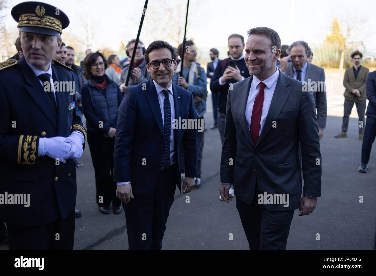 French Minister for Industry and Energy Marc Ferracci, EU Executive ...