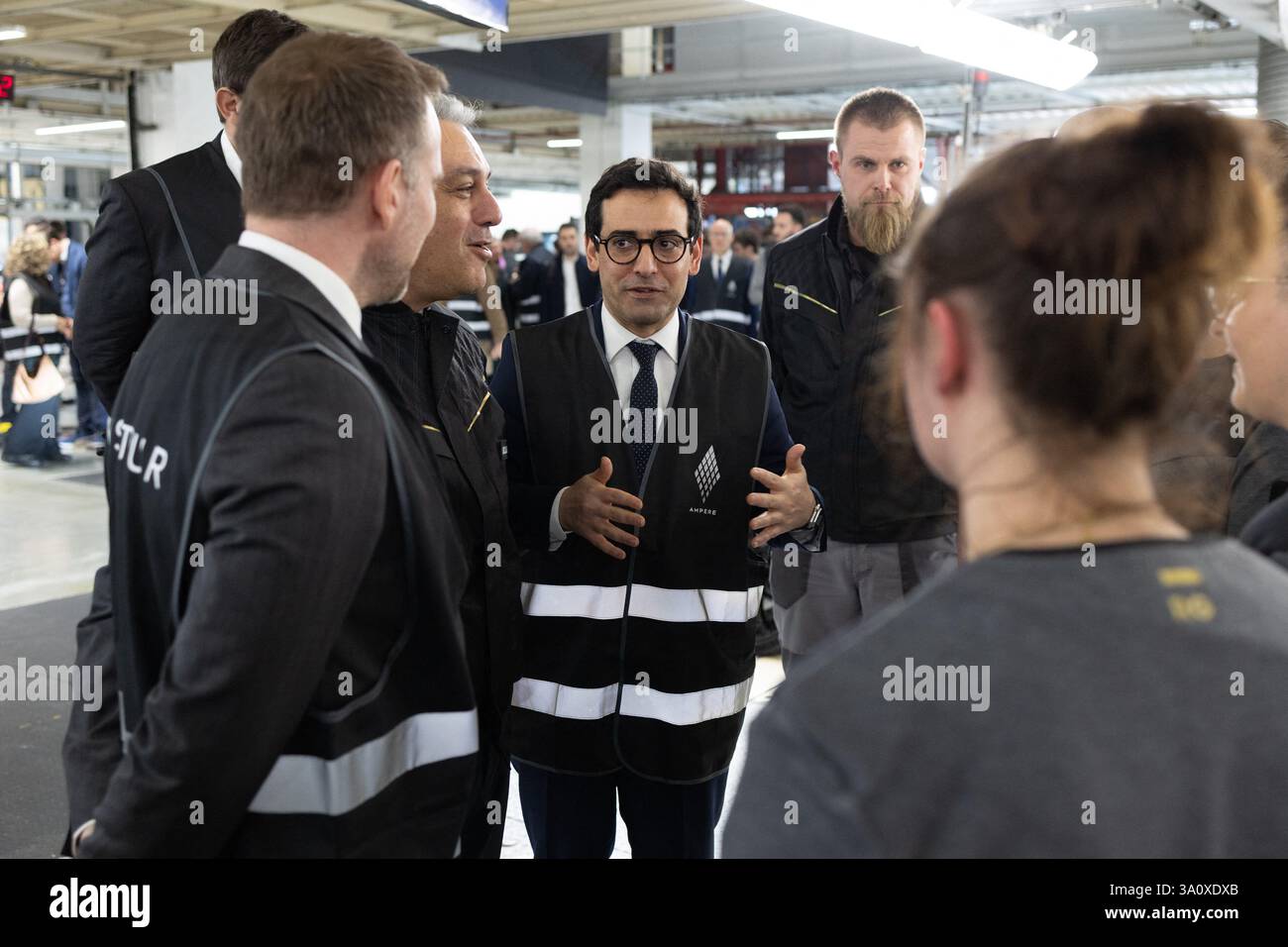Douai, France. 05th Mar, 2025. General Director of Renault Luca de Meo ...
