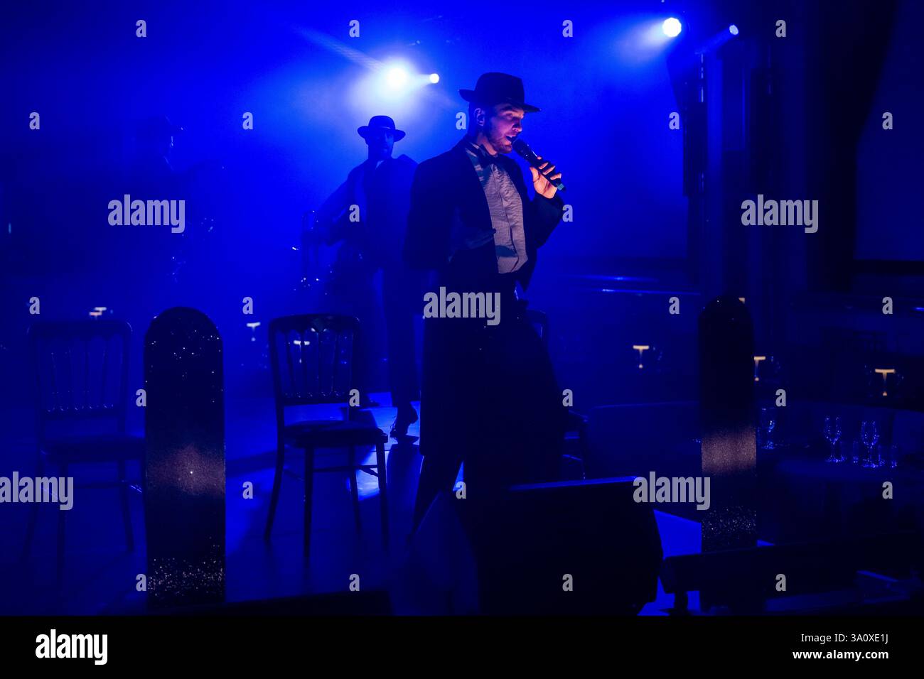 London, UK. 5 March 2025. The cast at a photocall for ‘Roxie Rocks ...