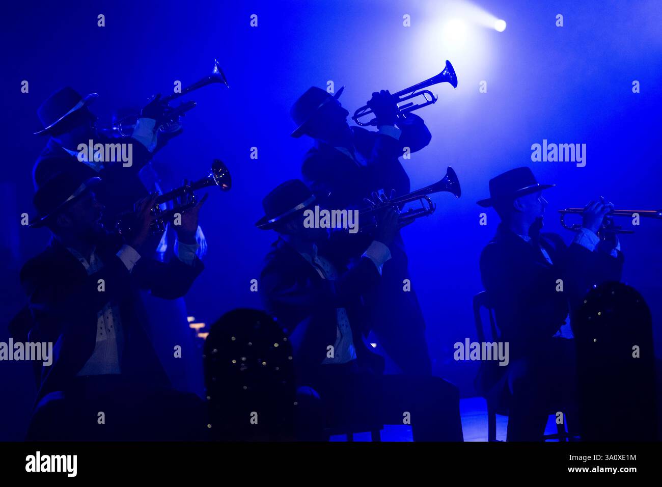 London, UK. 5 March 2025. The cast at a photocall for ‘Roxie Rocks ...