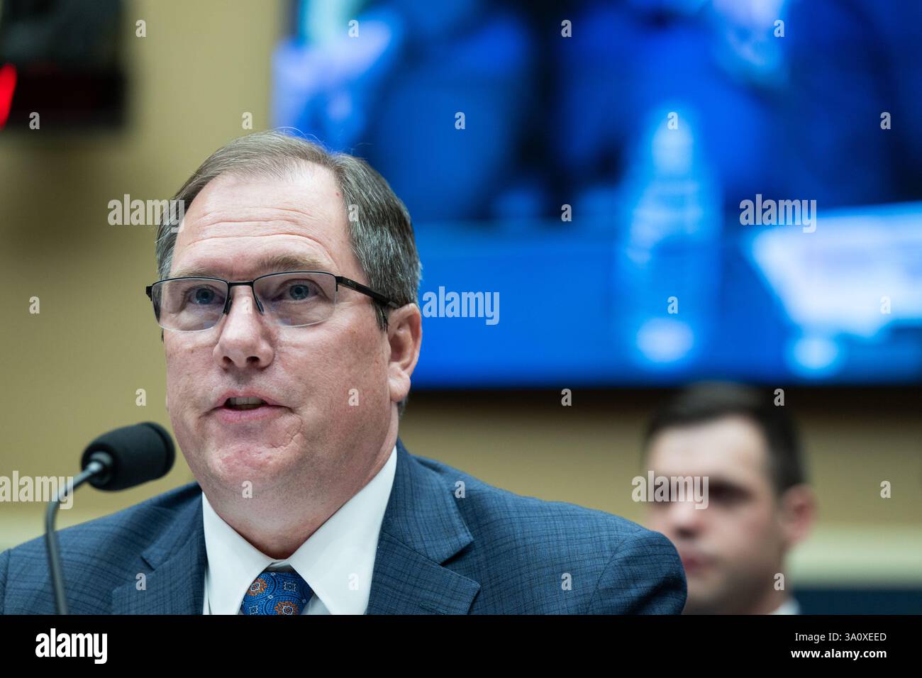 Washington, USA. 05th Mar, 2025. CEO of LTC Connect Greg Hale at a ...