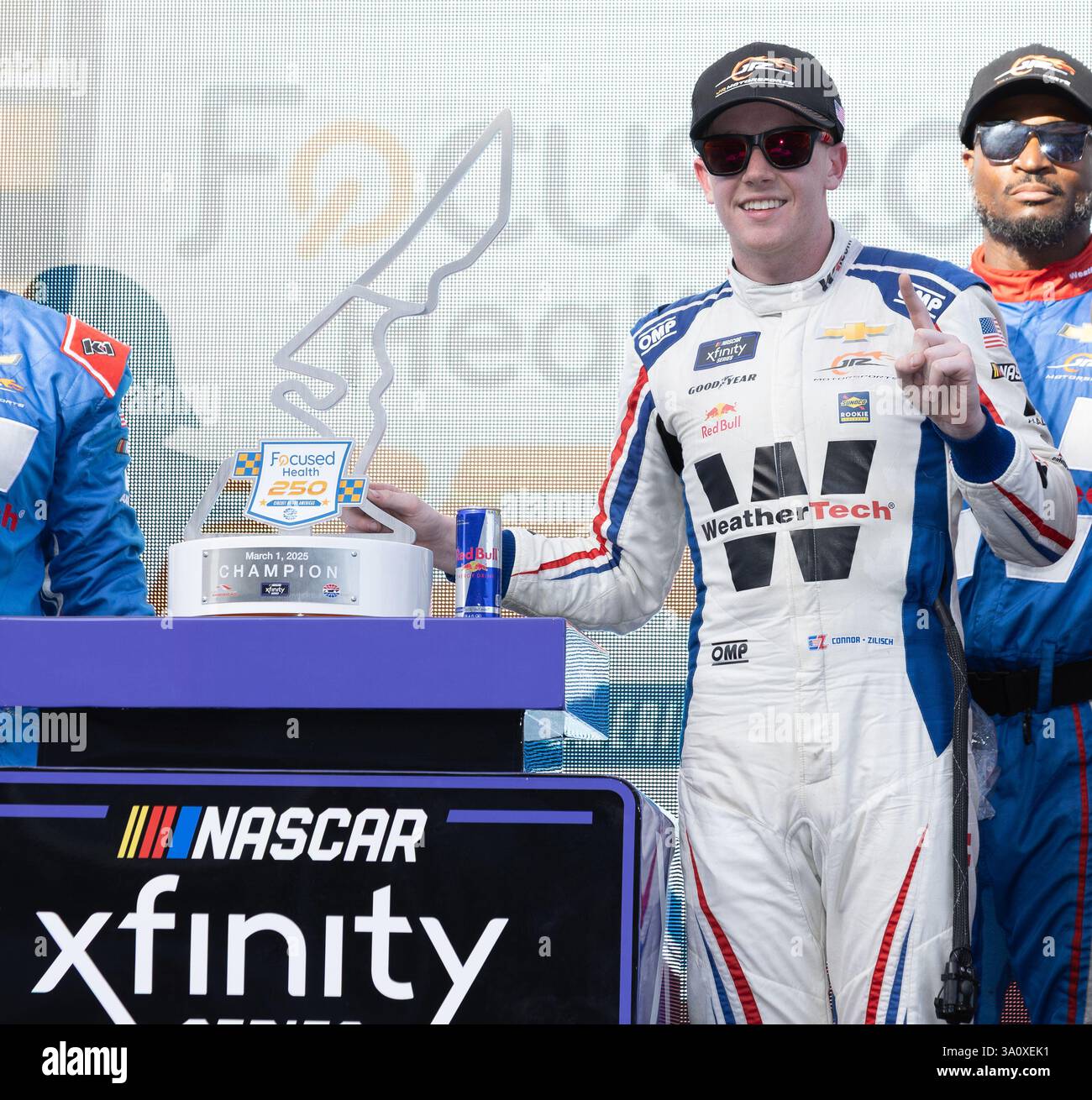 Austin, Tx, USA. 28th Feb, 2025. NASCAR Xfinity Series driver, Connor ...