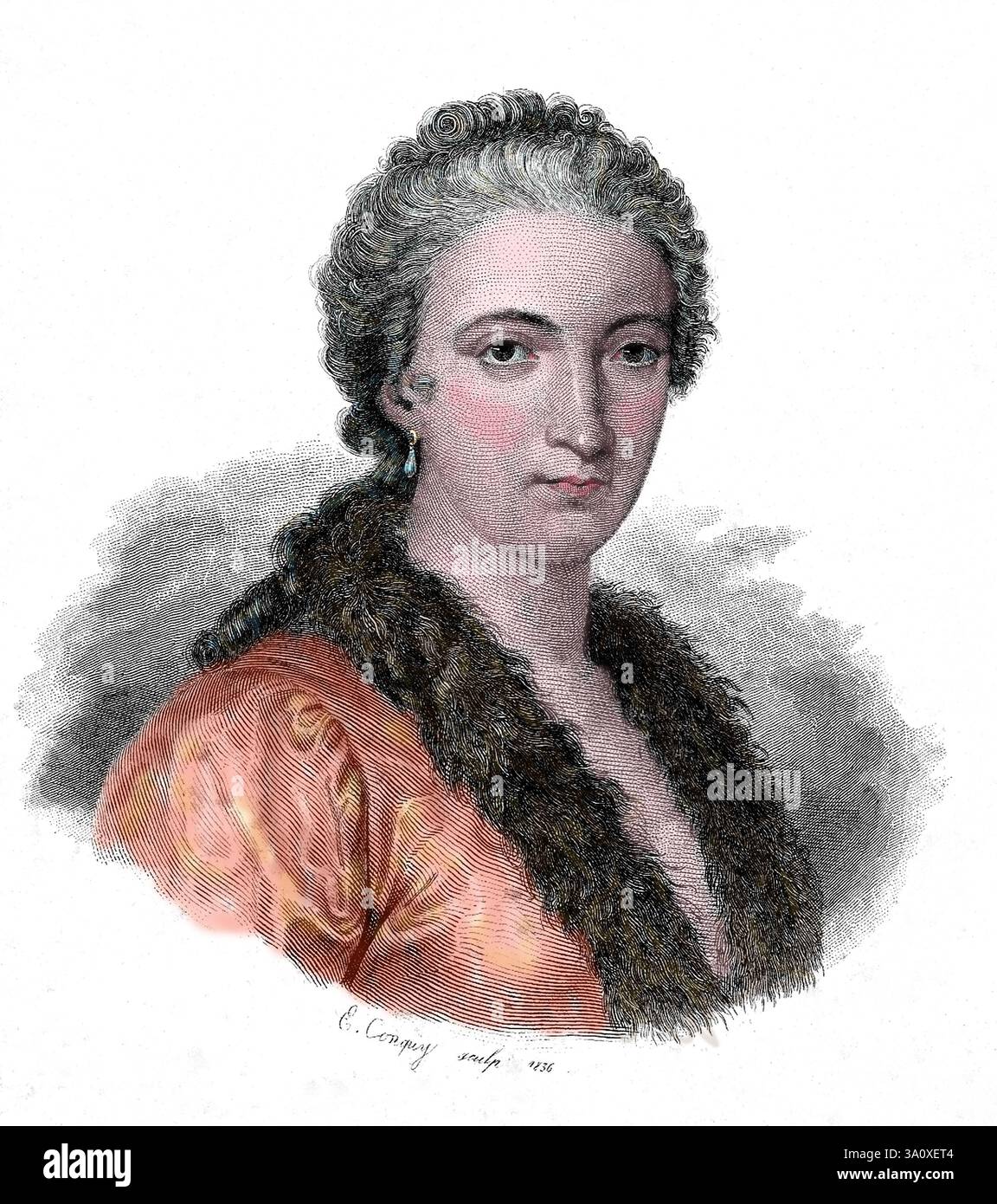 1748 c, ITALY : The italian mathematician and philosopher MARIA GAETANA ...