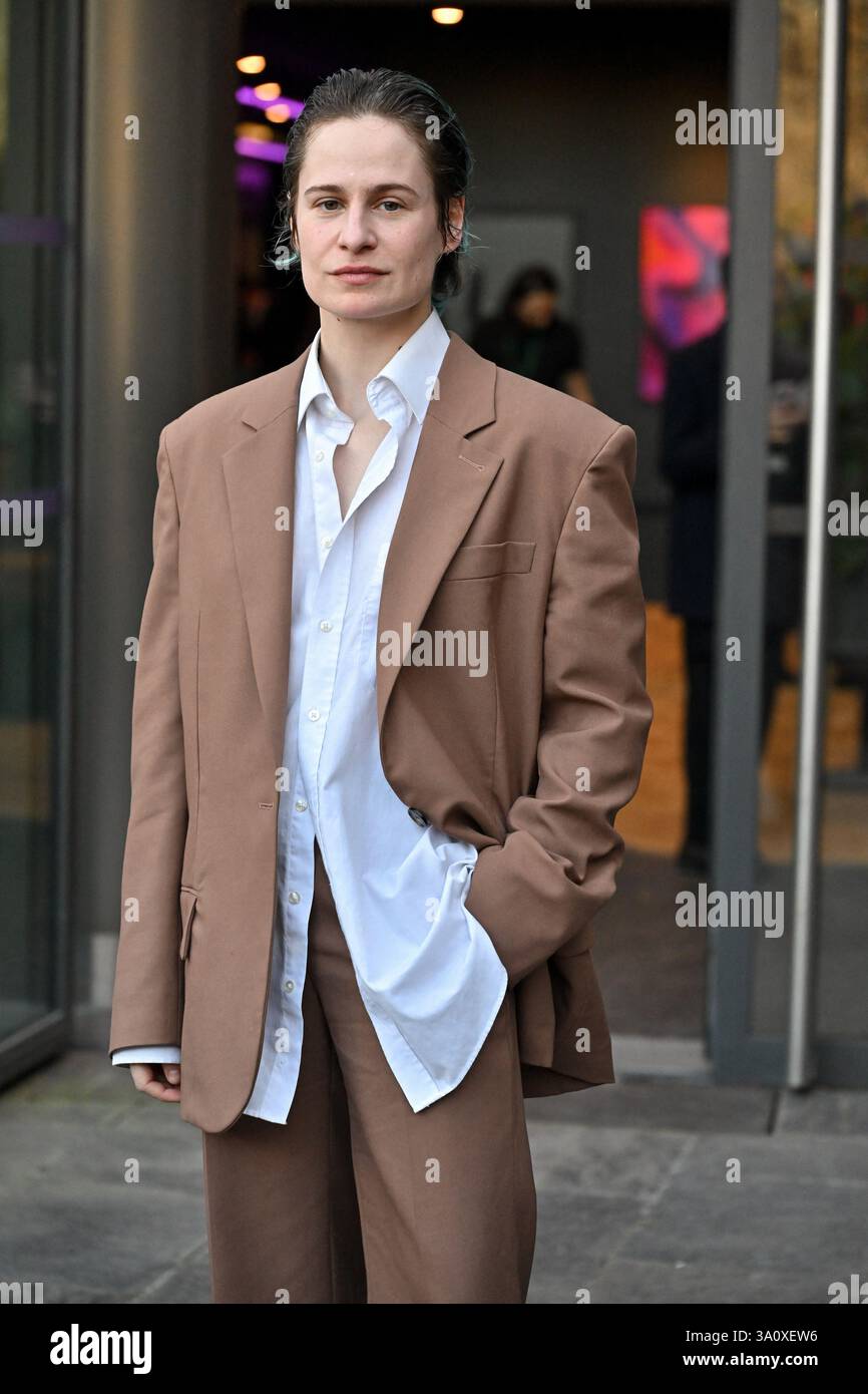 Christine And The Queens aka Redcar Rahim arriving at Stella McCartney ...