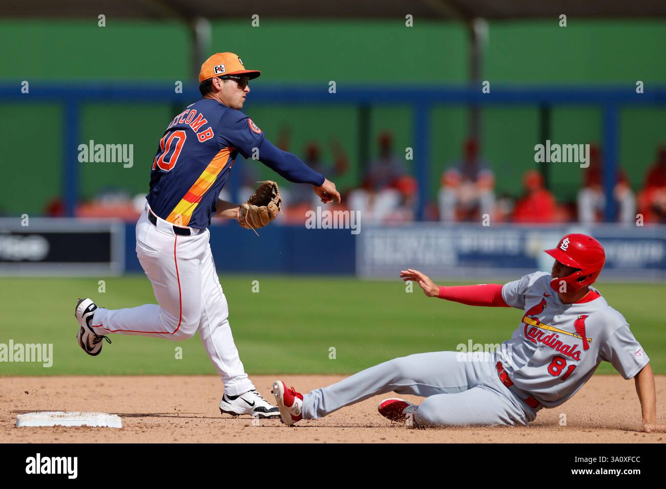 WEST PALM BEACH, FL - MARCH 05: Houston Astros shortstop Shay Whitcomb ...