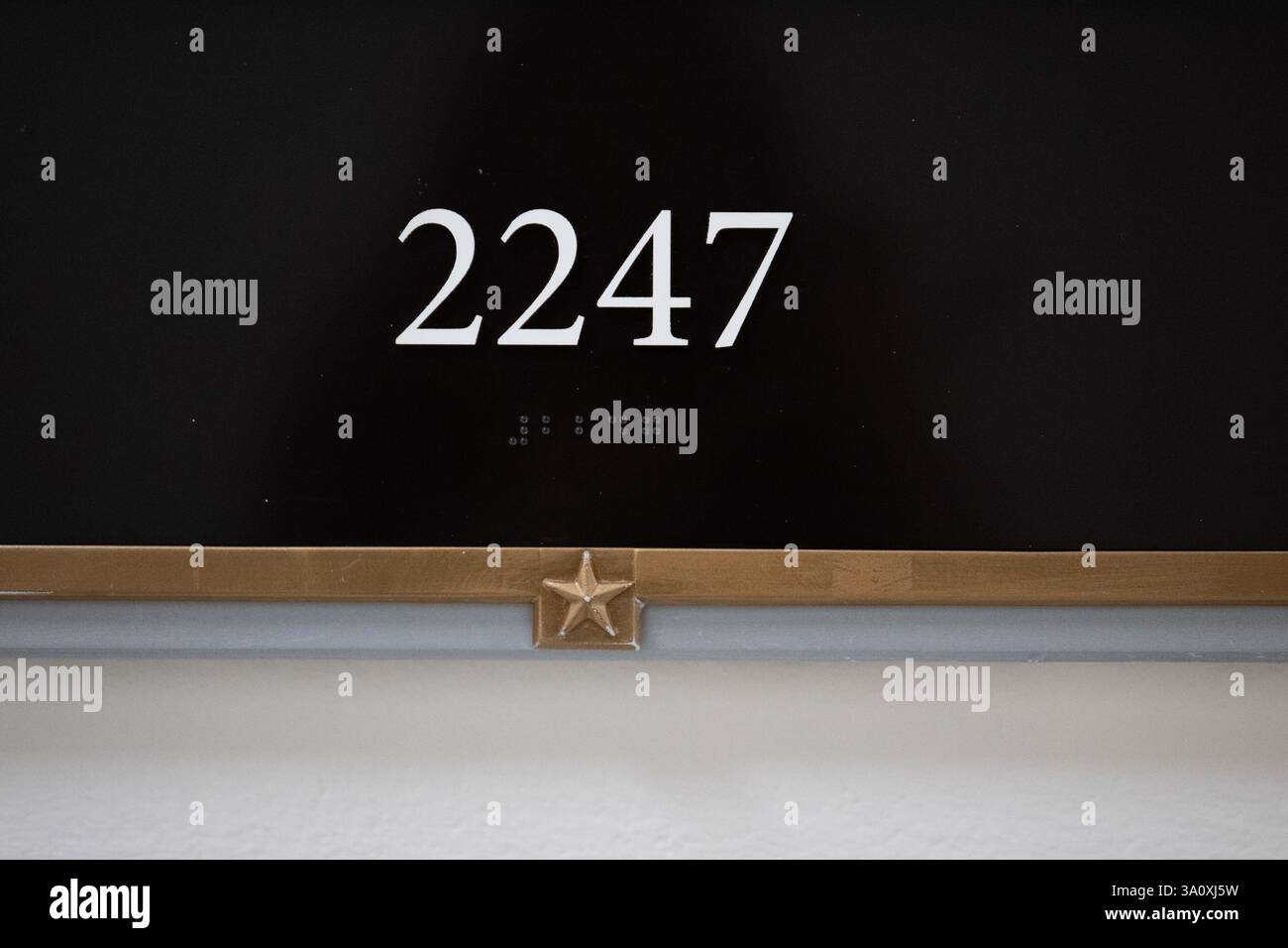 Washington, USA. 05th Mar, 2025. The DOGE subcommittee hearing room in ...