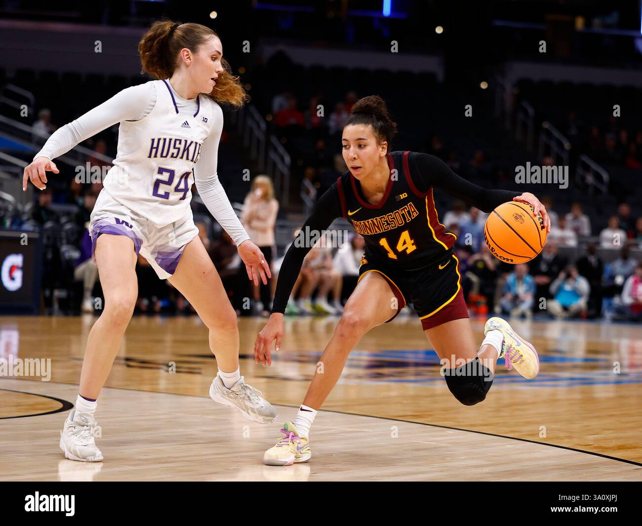 INDIANAPOLIS, IN - MARCH 05: Minnesota Golden Gophers guard Tori ...