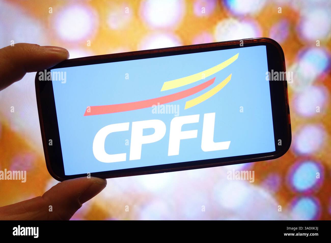 Poland. 4th Mar, 2025. In this photo illustration, the CPFL Energia company logo is seen ...