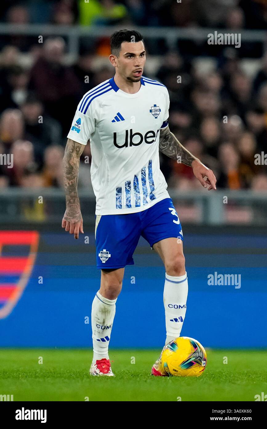 Rome, Italy. 02nd Mar, 2025. Lucas Da Cunha of Como 1907 during the Serie A Enilive match ...