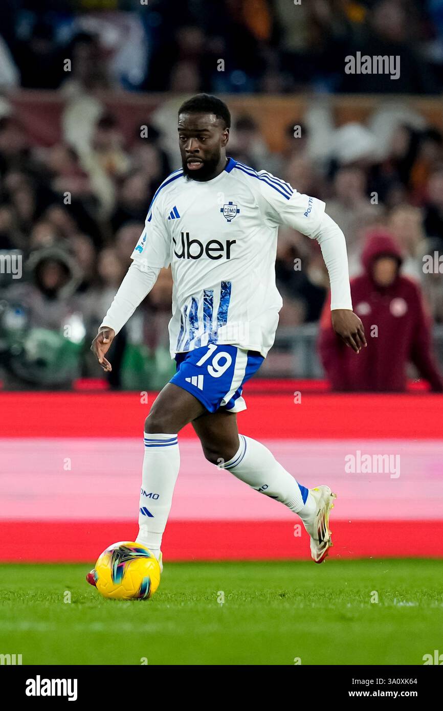 Rome, Italy. 02nd Mar, 2025. Jonathan Ikone' of Como 1907 during the ...