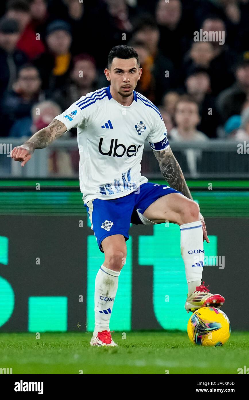 Rome, Italy. 02nd Mar, 2025. Lucas Da Cunha of Como 1907 during the Serie A Enilive match ...