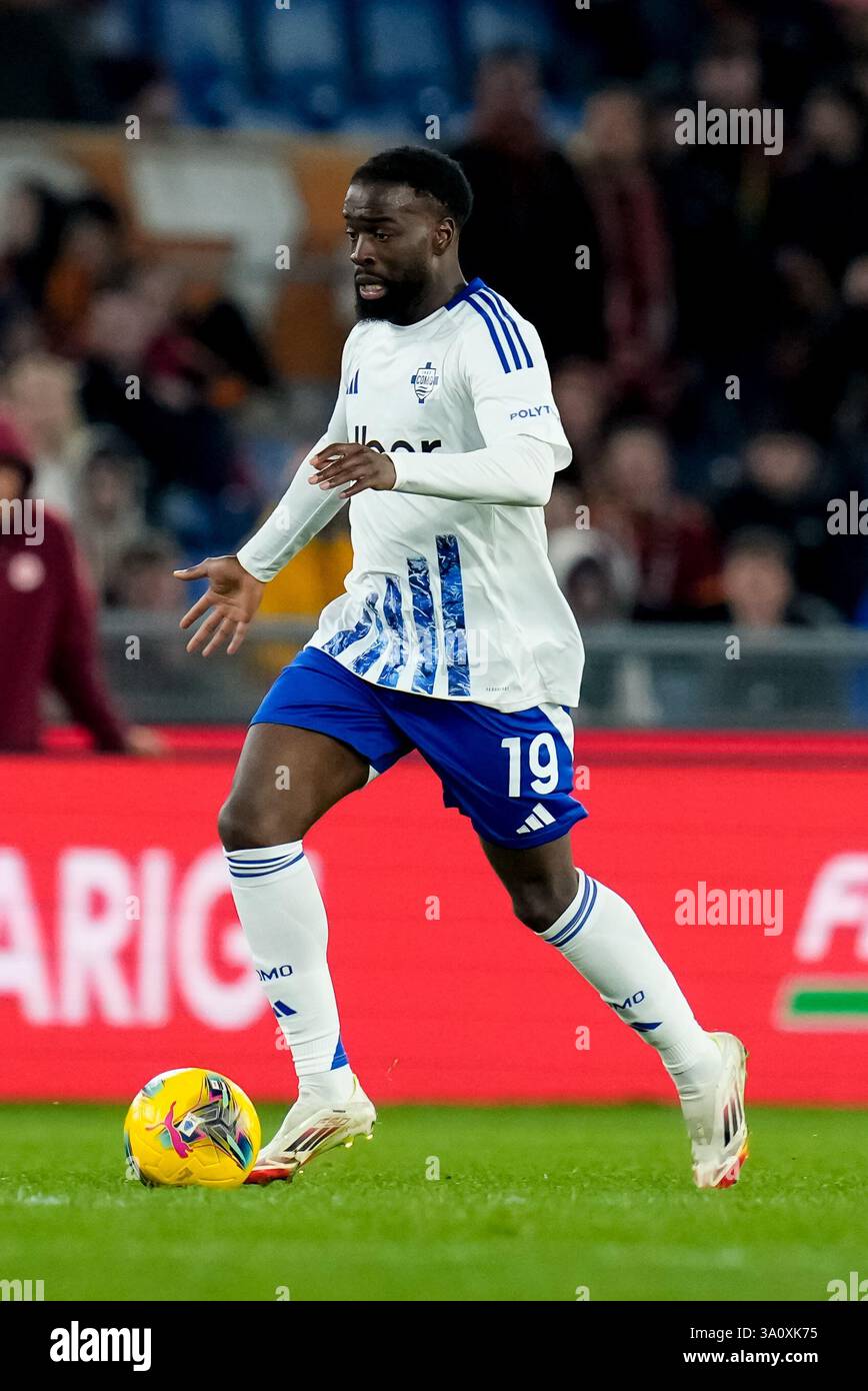 Rome, Italy. 02nd Mar, 2025. Jonathan Ikone' of Como 1907 during the ...