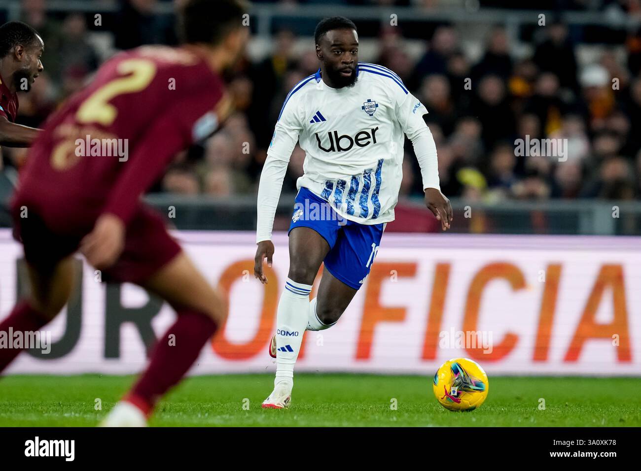 Rome, Italy. 02nd Mar, 2025. Jonathan Ikone' of Como 1907 during the ...
