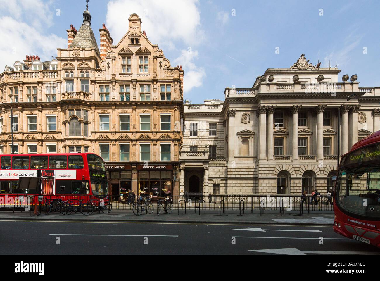 Duchy House and Somerset House Stock Photo - Alamy