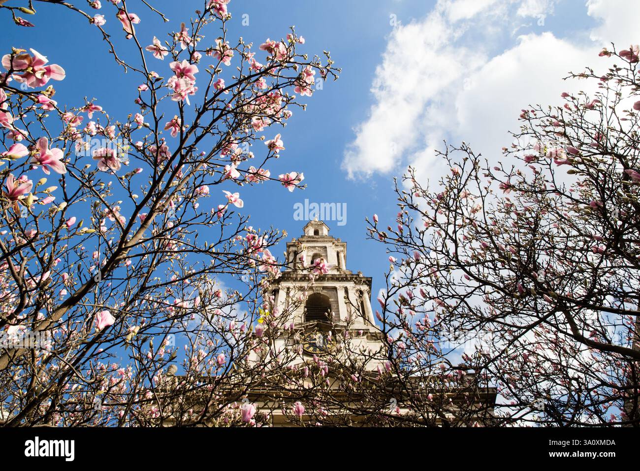 St Mary Le Strand Church Stock Photo - Alamy