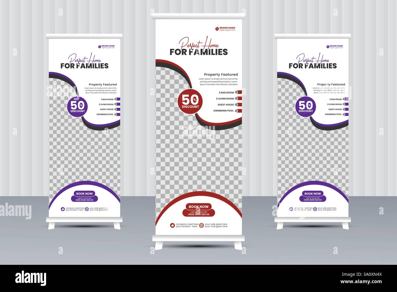 Architecture advertisement Stock Vector Images - Alamy