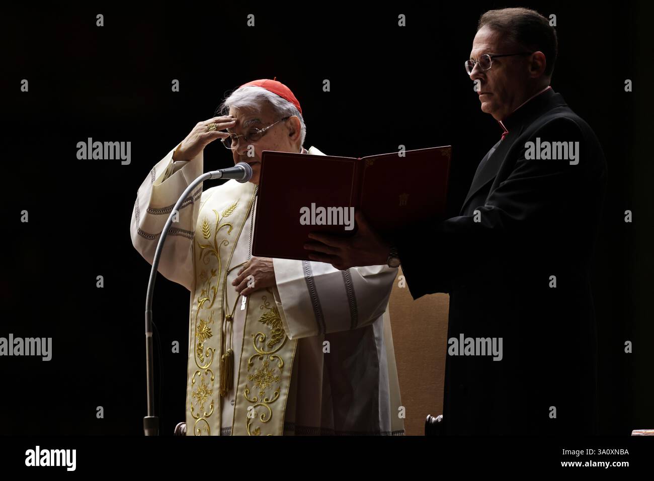 Vatican City. 5th Mar, 2025. Cardinal MARCELLO SEMERARO Prefect of ...