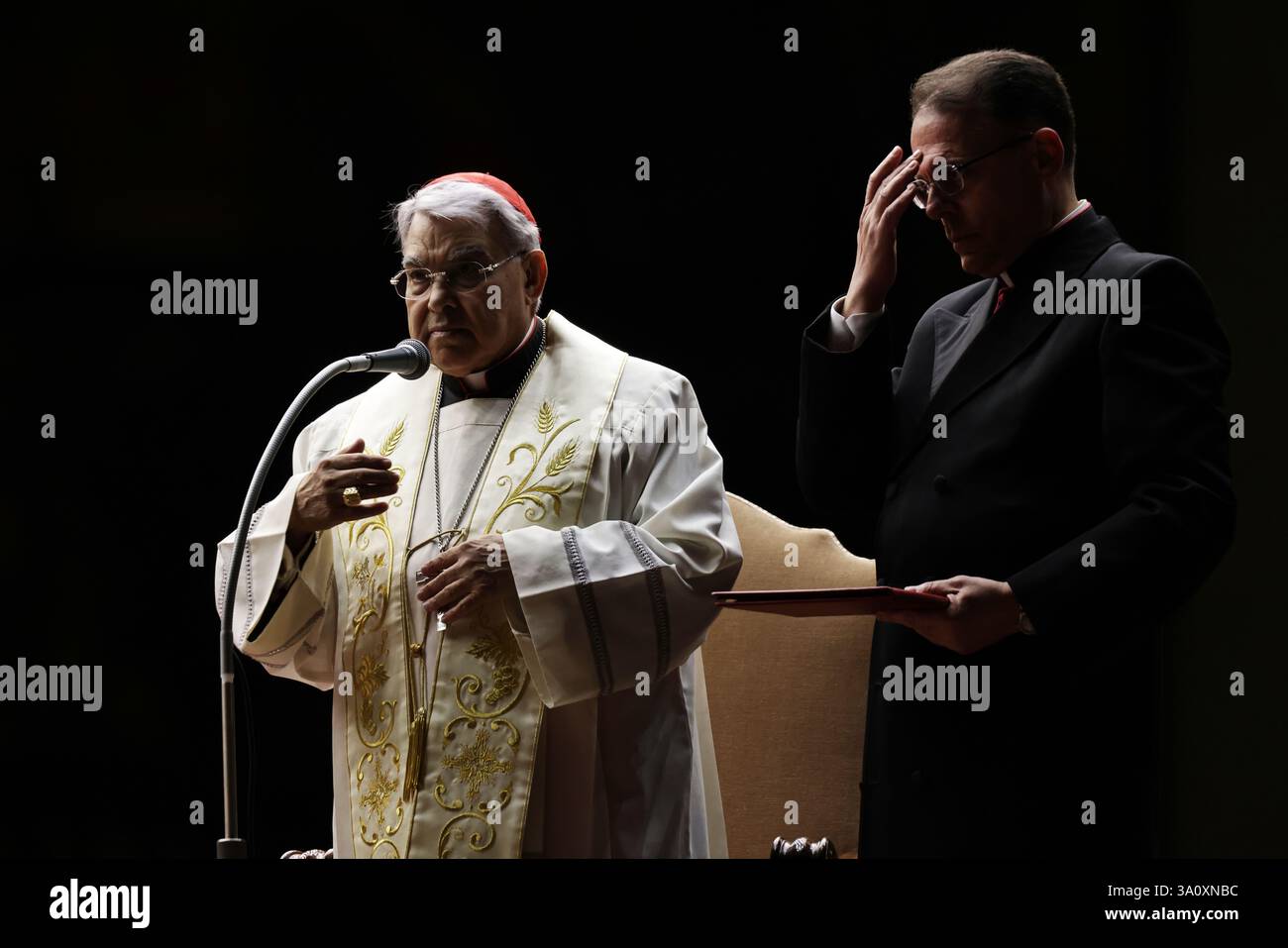 Vatican City. 5th Mar, 2025. Cardinal MARCELLO SEMERARO Prefect of ...
